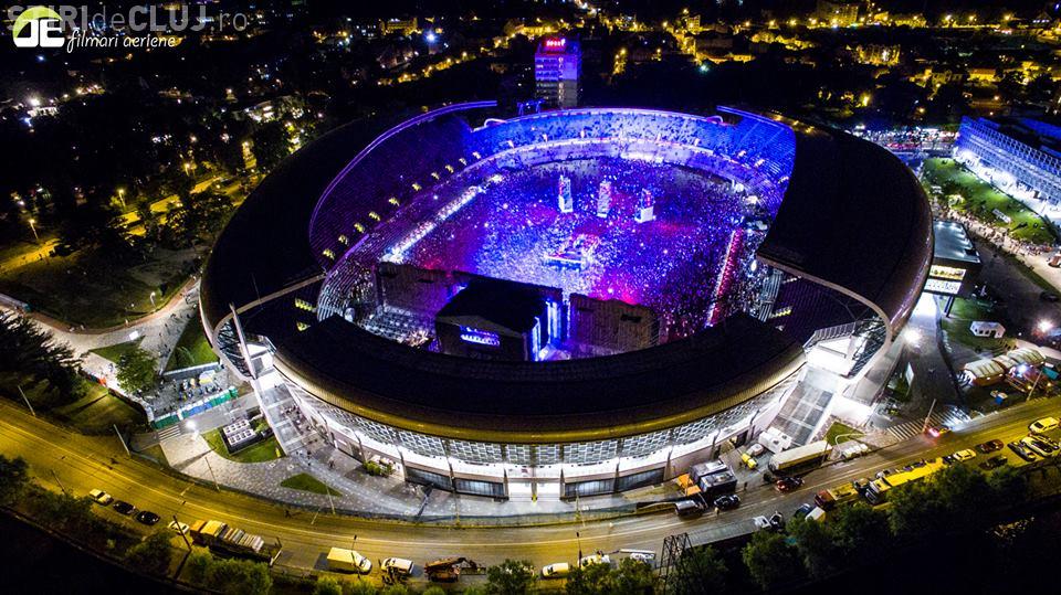 UNTOLD FESTIVAL: VEZI cele mai TARI fotografii aeriene. Cluj Arena ...