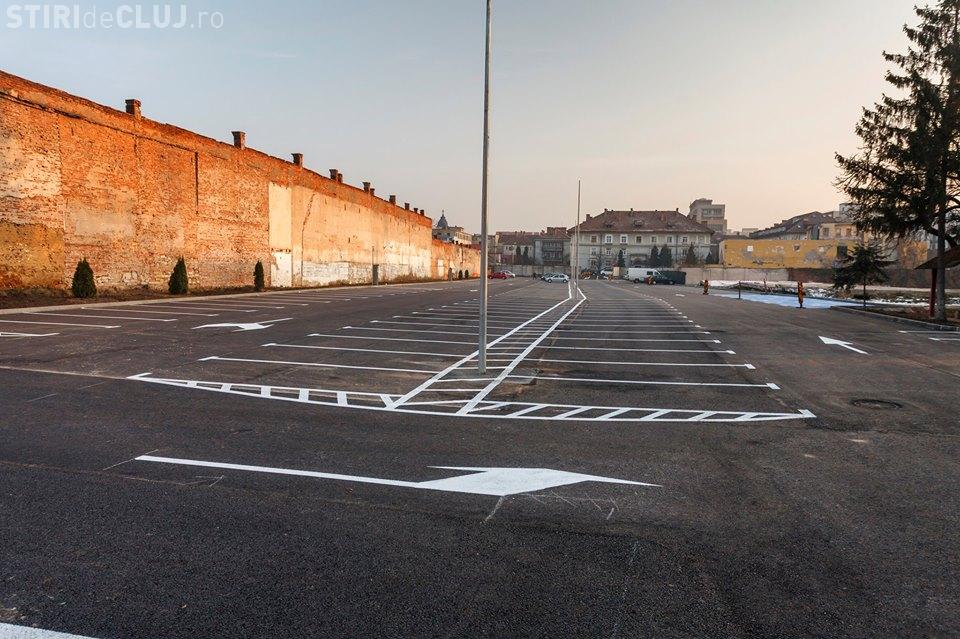 Parcare cu 229 de locuri deschisă în centrul Clujului. Va suplini ...
