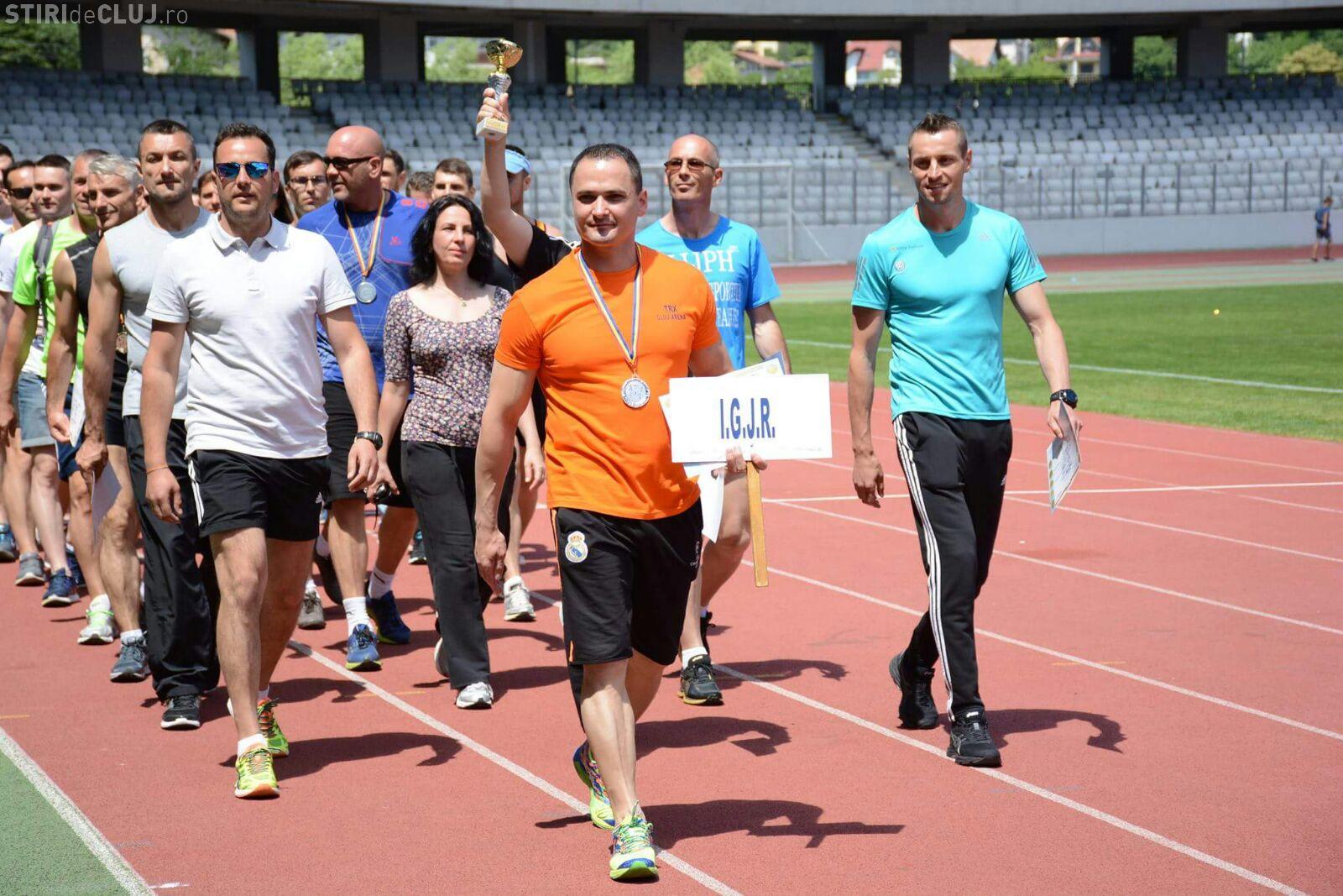 Concurs de atletism MAI, la Cluj-Napoca. Care structuri s-au descurcat ...