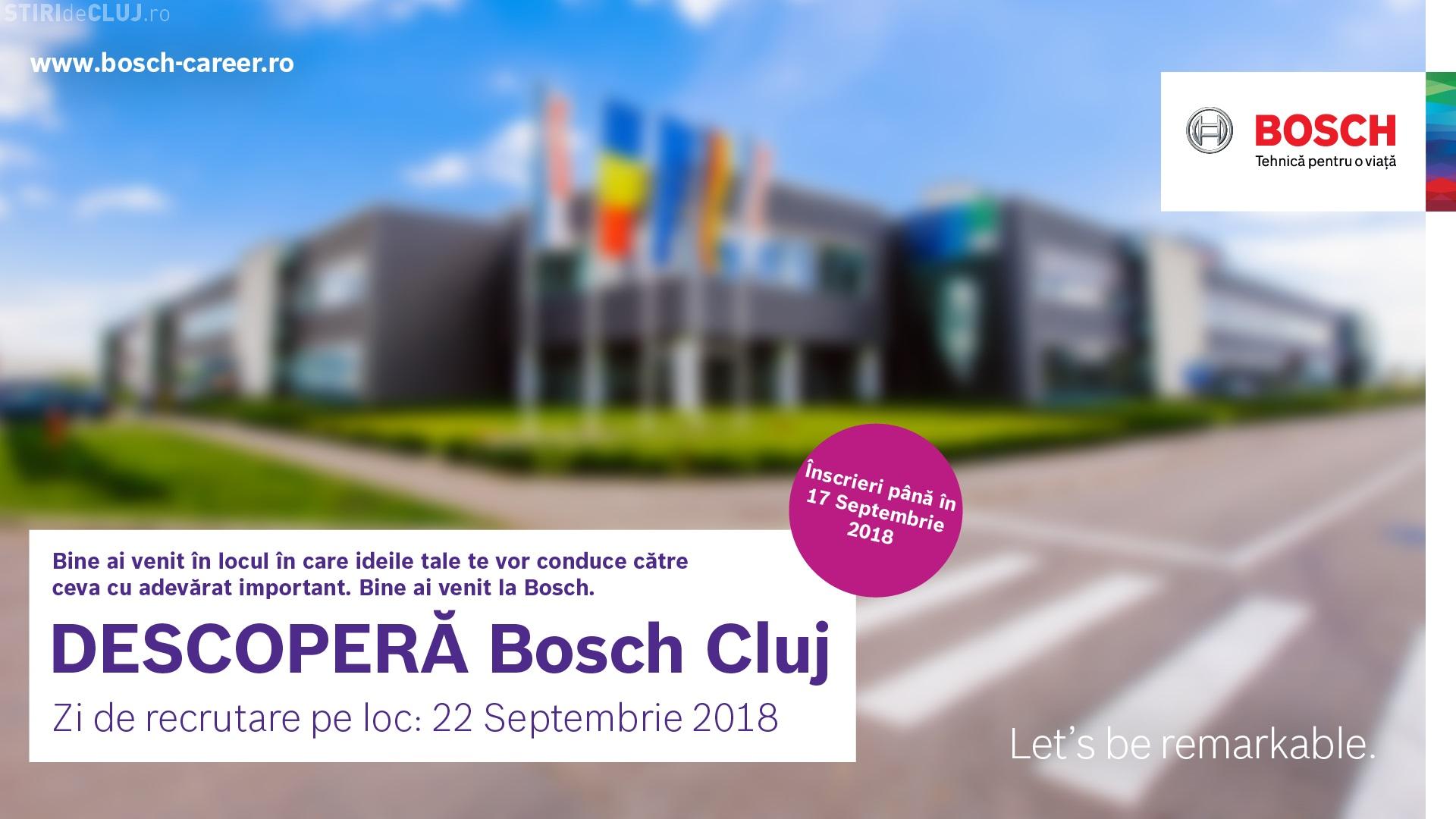 Descoperă Bosch Cluj: În 22 septembrie, Bosch Cluj te așteaptă la Ziua ...