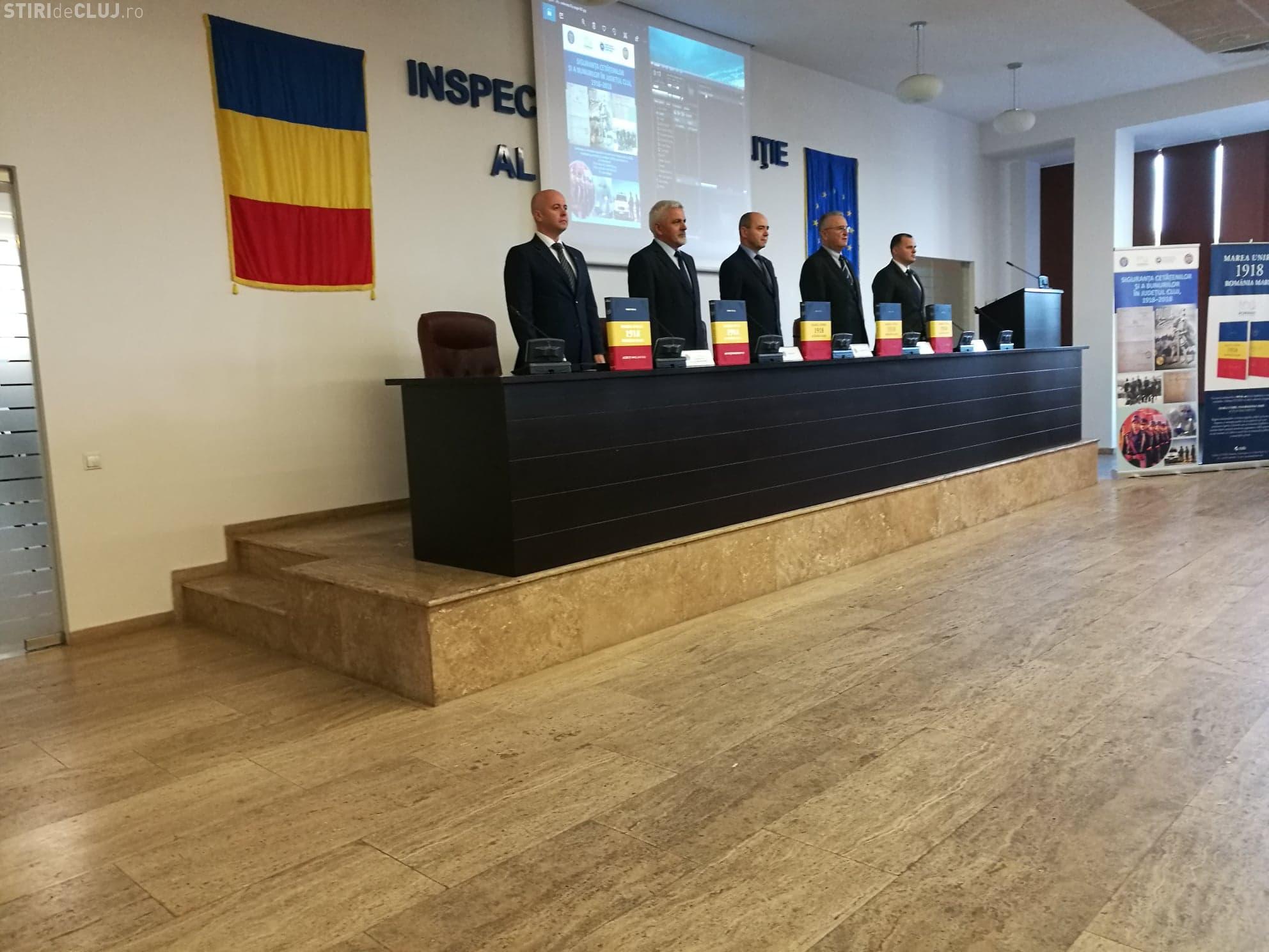 Expoziție istorică la IPJ Cluj, pentru marcarea Centenarului Marii ...