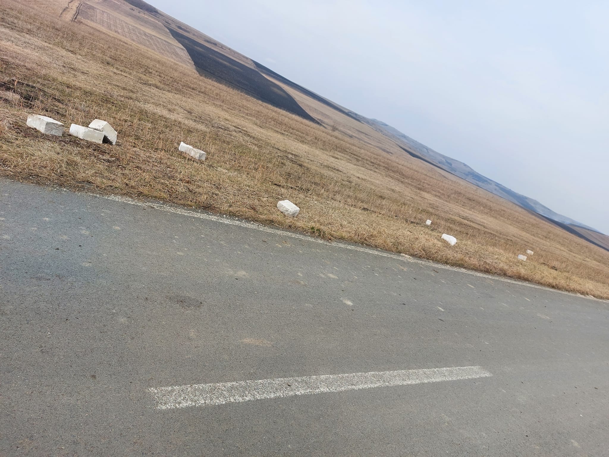 Drumul din Boju, comuna Cojocna, groapă de gunoi pentru firmele din ...