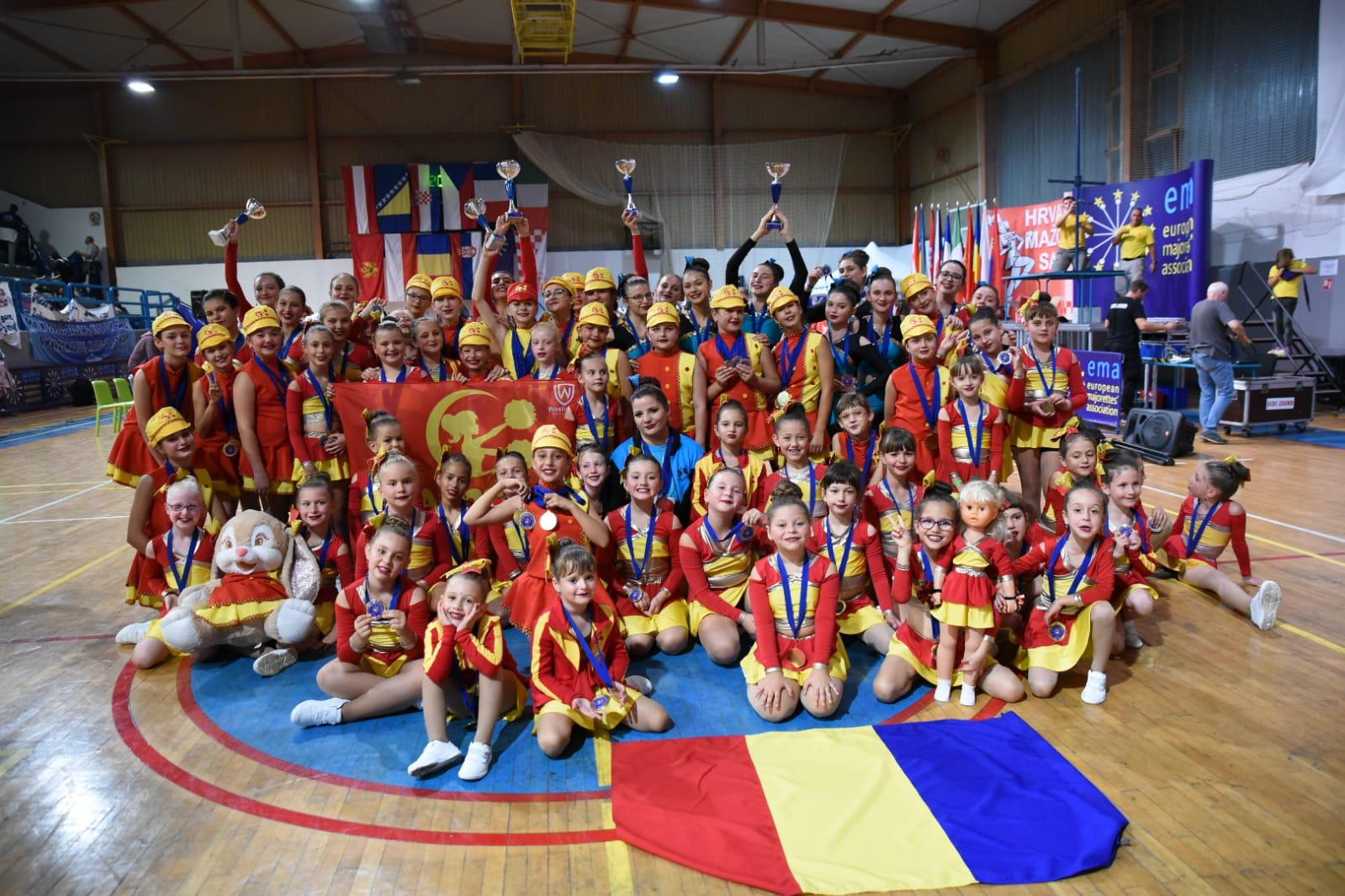 Majoretele din Cluj au cucerit medalii la Campionatul european de ...