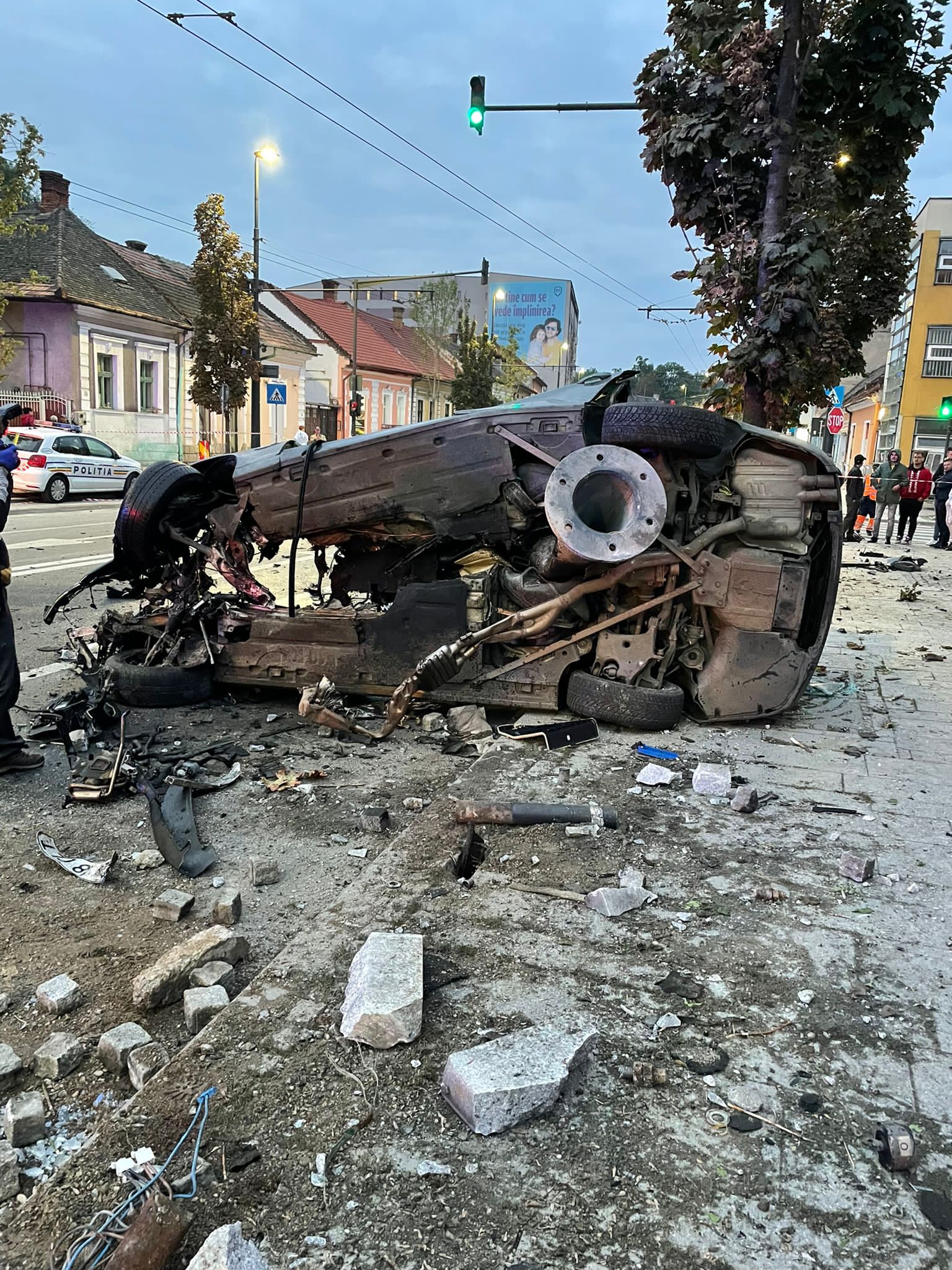 FOTO/VIDEO. Accident grav pe Calea Moților, Cluj-Napoca! Un tânăr de 25 ...