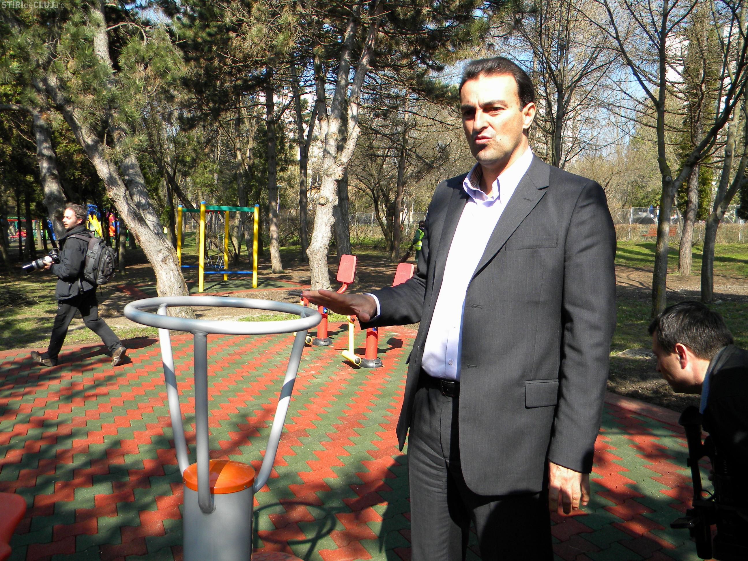 Parcul Detunata din cartierul Gheorgheni a primit o noua "fata"! VEZI ...