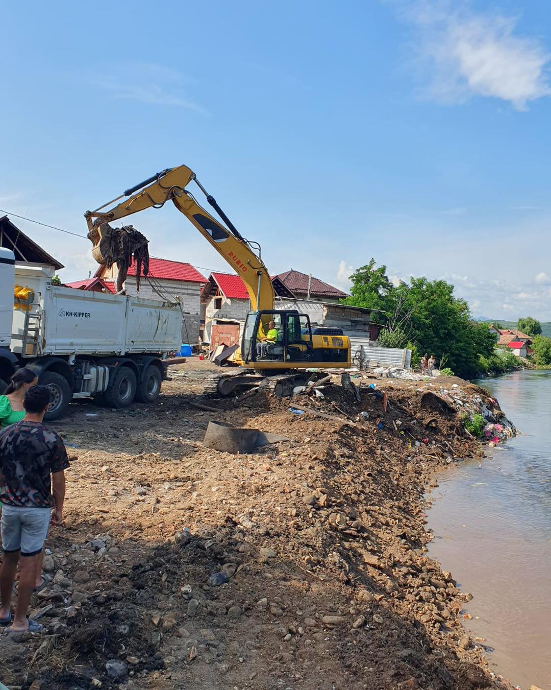 Noul Florești prinde contur! Colibe demolate pe malul Someșului în ...