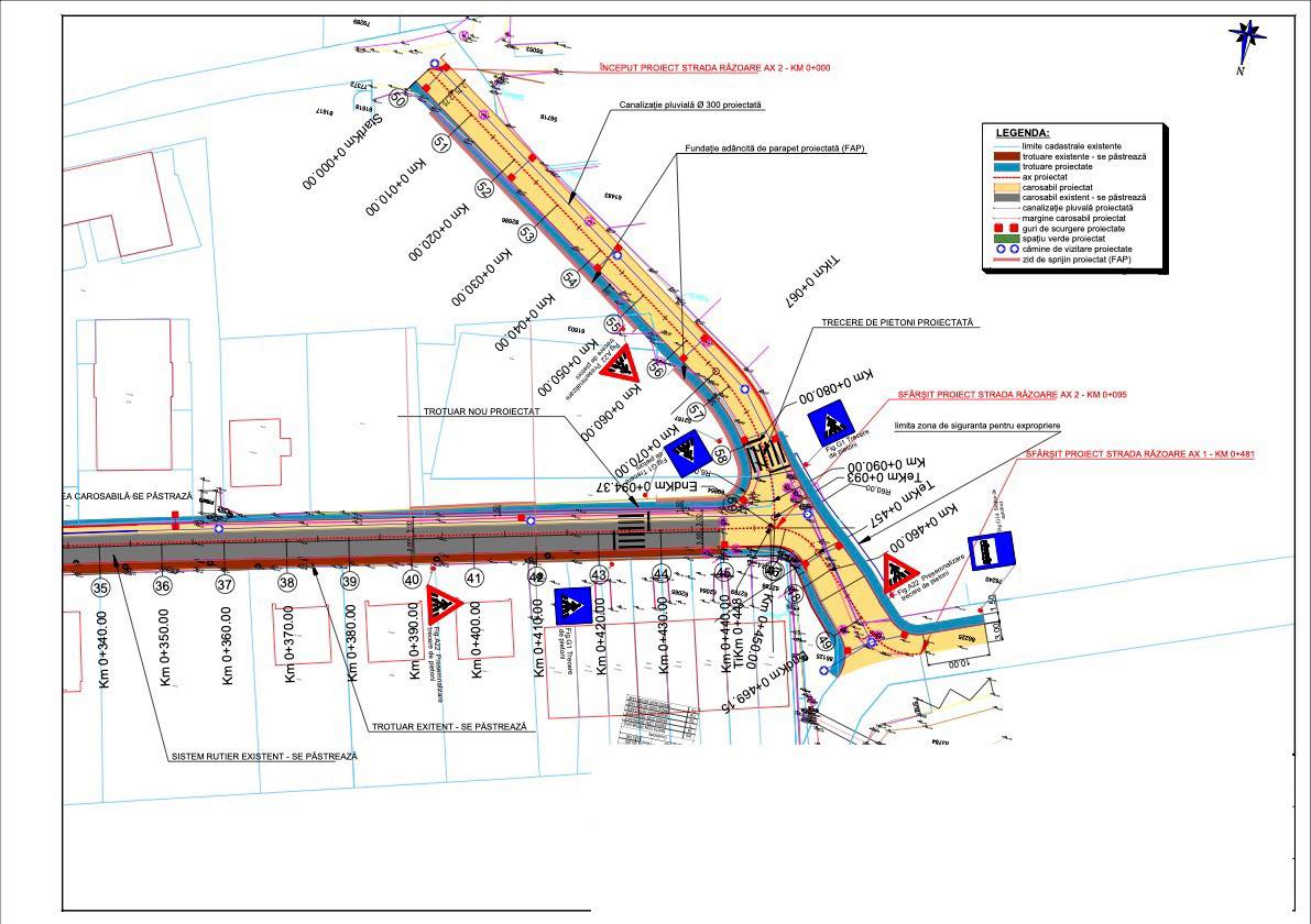 O stradă din Florești va fi lărgită la două benzi și vor fi făcute ...