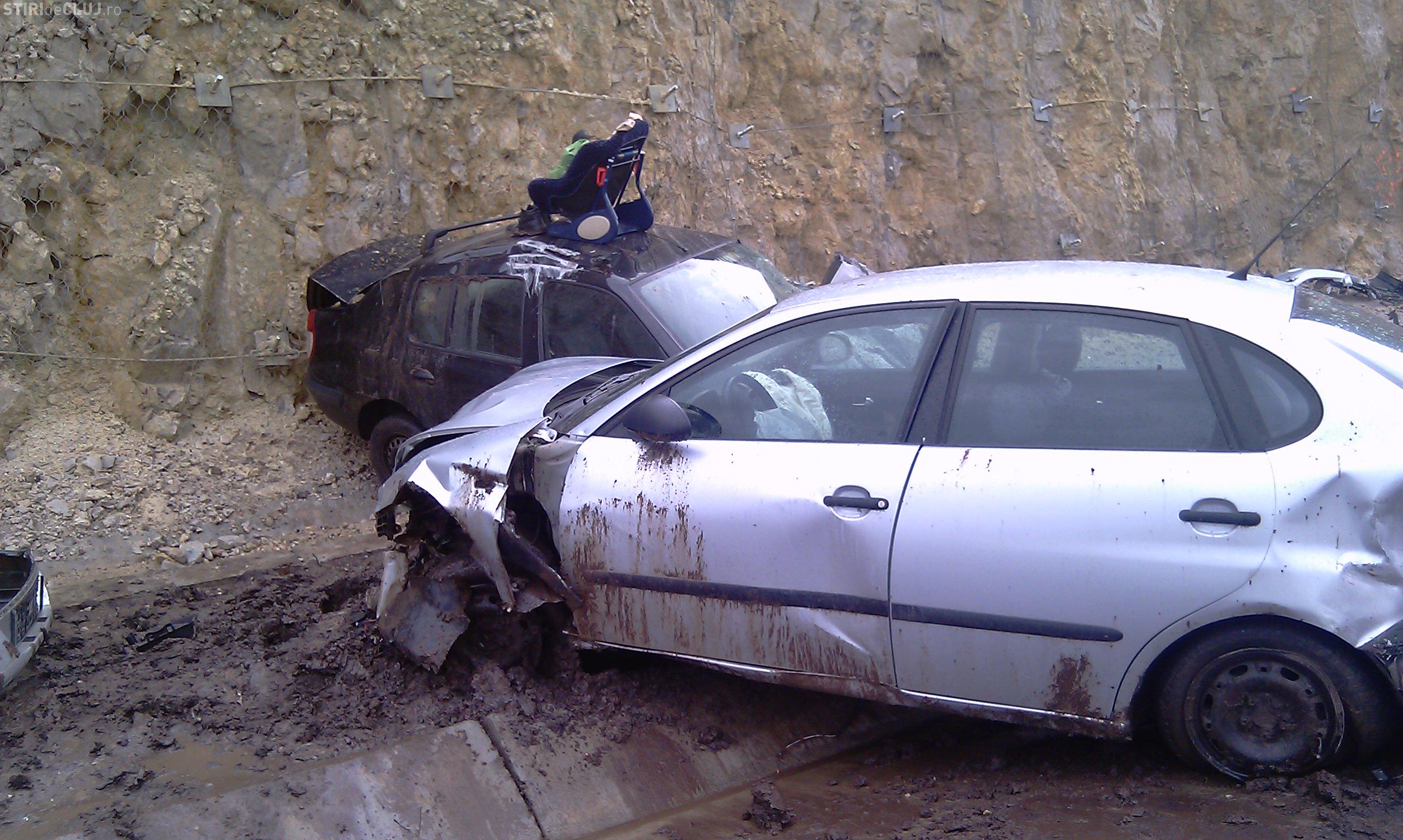 Accident pe autostrada A3! Un om a fost grav ranit si doua masini ...