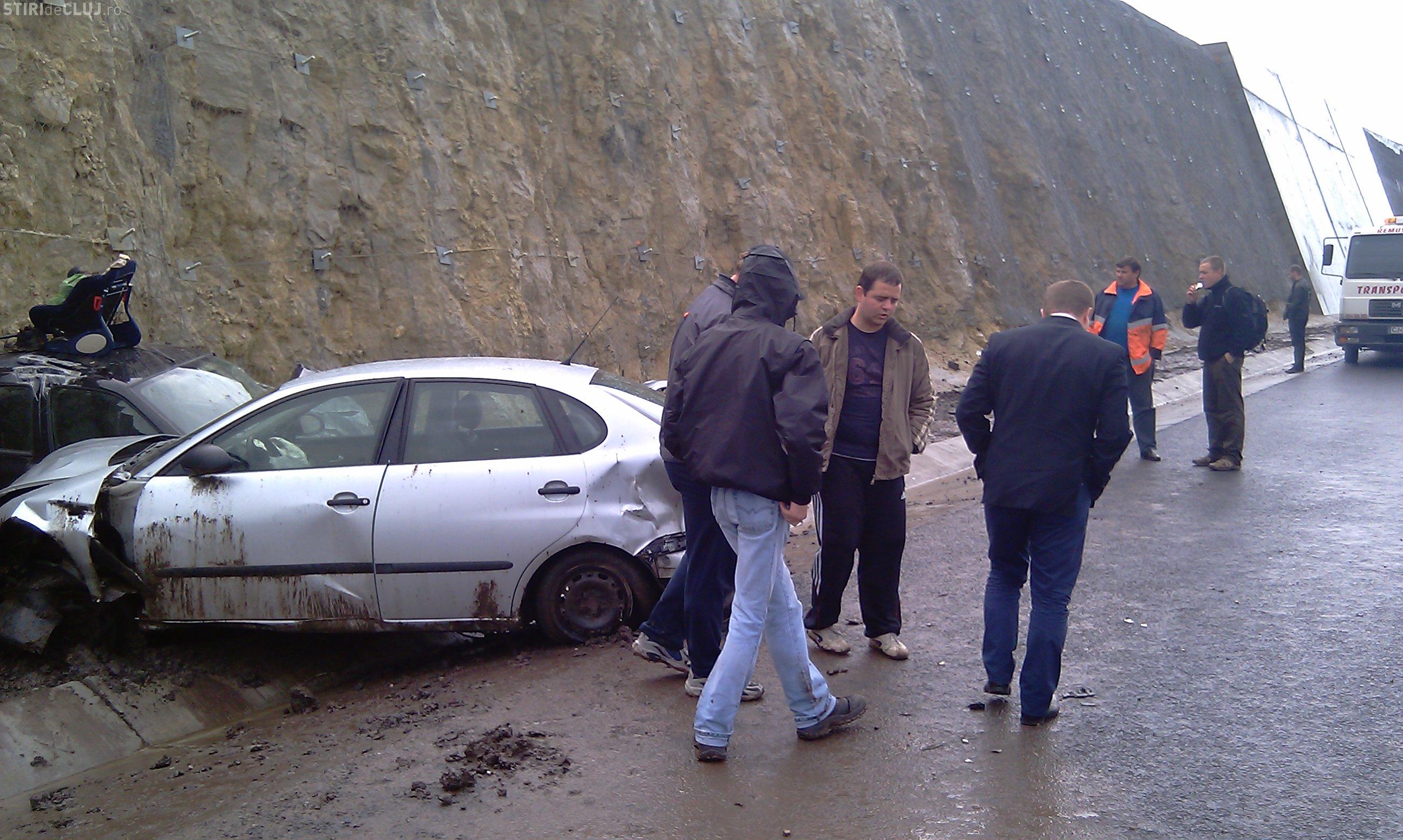 Accident pe autostrada A3! Un om a fost grav ranit si doua masini ...