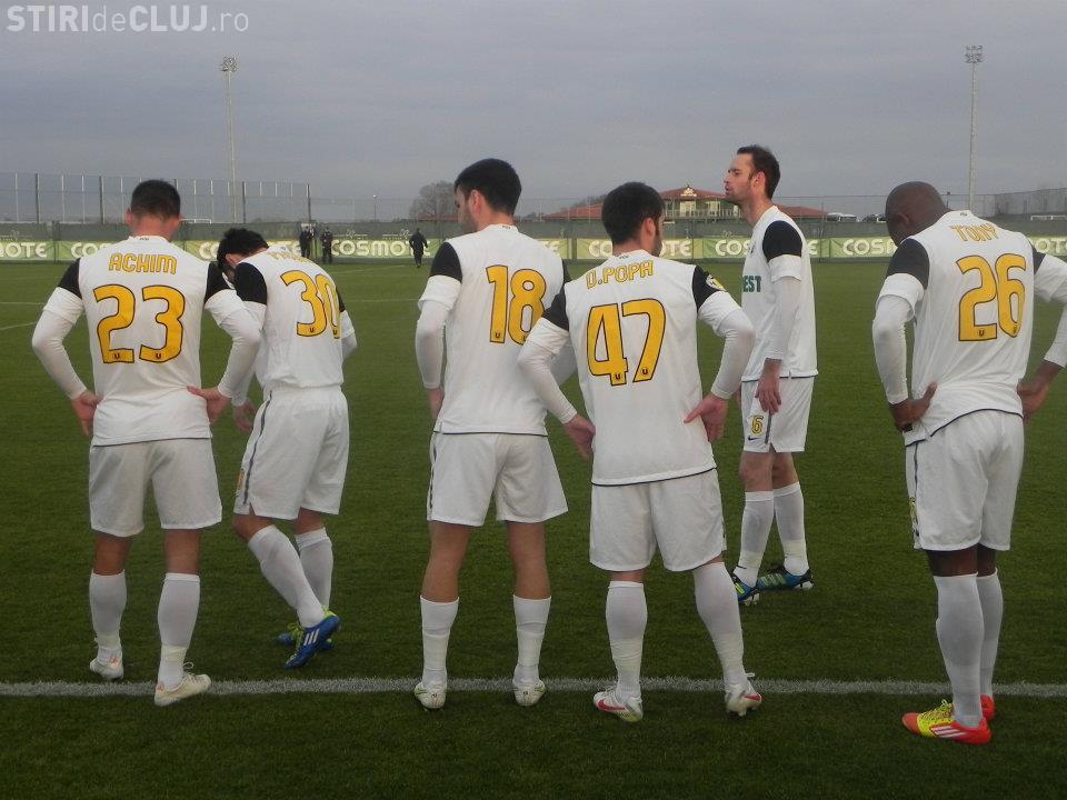 U Cluj a castigat cu 6-0 amicalul cu FC Daugava, in Antalya FOTO ...