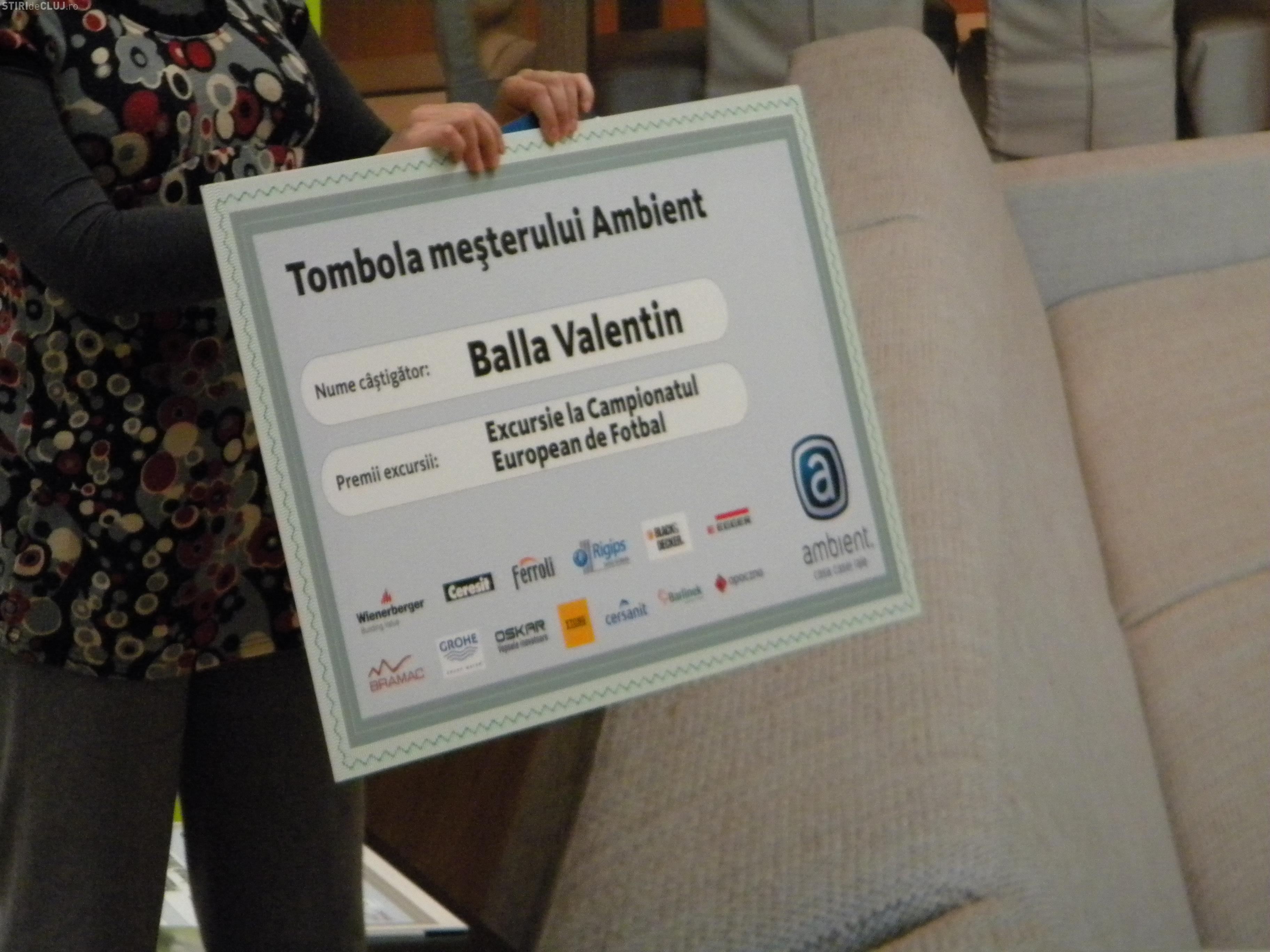 Ambient a desemnat castigatorii "Tombolei Mesterului" (P) - Ştiri de Cluj