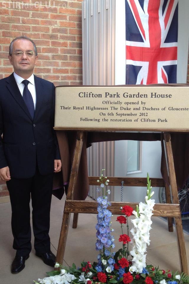 Emil Boc a participat, în Rotherham, la deschiderea Clifton Park Garden ...