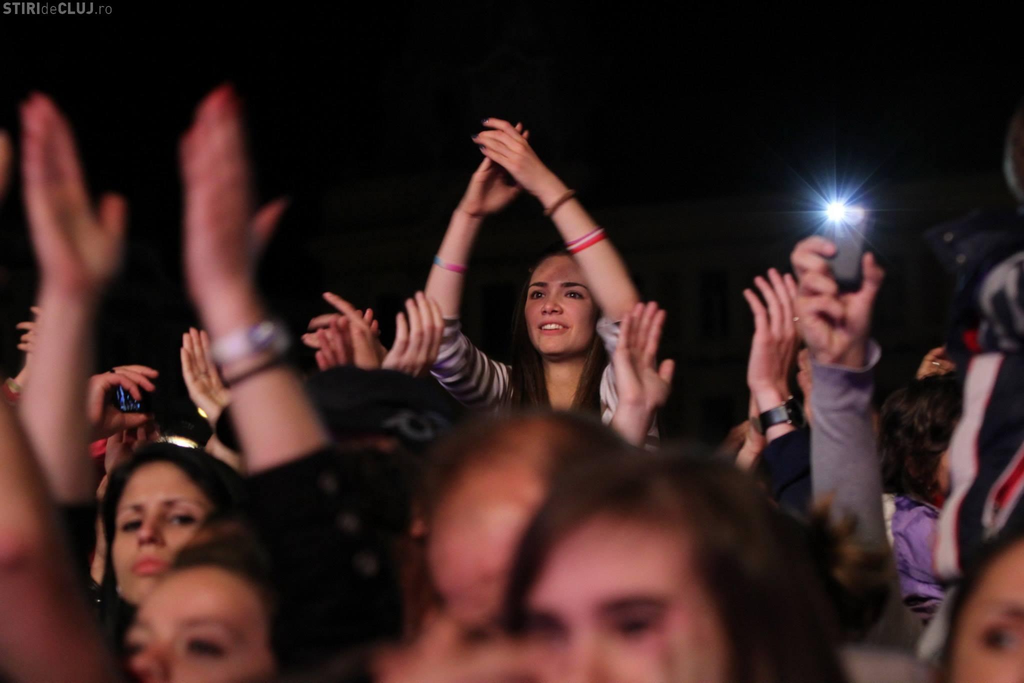Călin Goia de la Voltaj, sărbătorit pe scena de la Zilele Clujului. A ...
