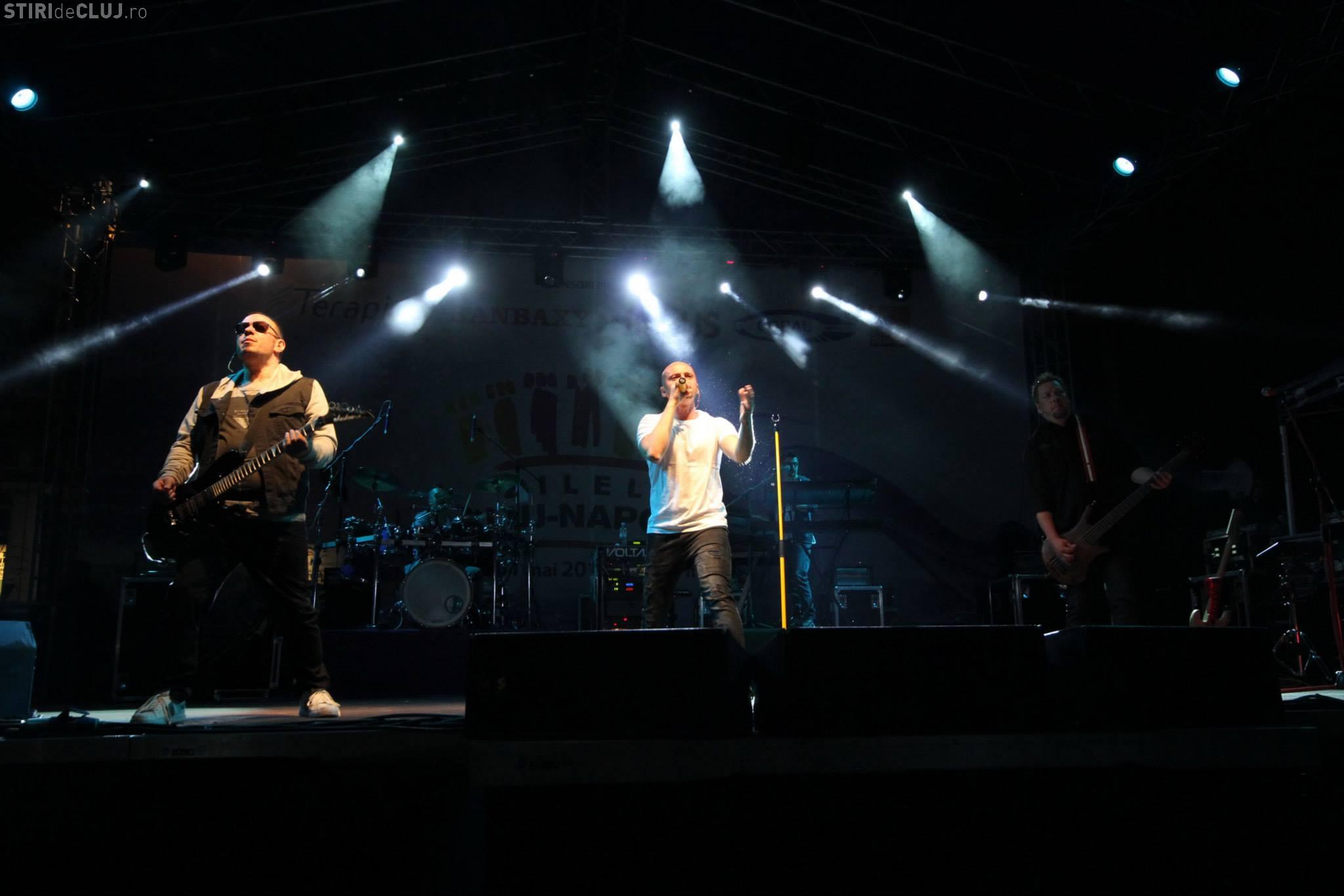 Călin Goia de la Voltaj, sărbătorit pe scena de la Zilele Clujului. A ...