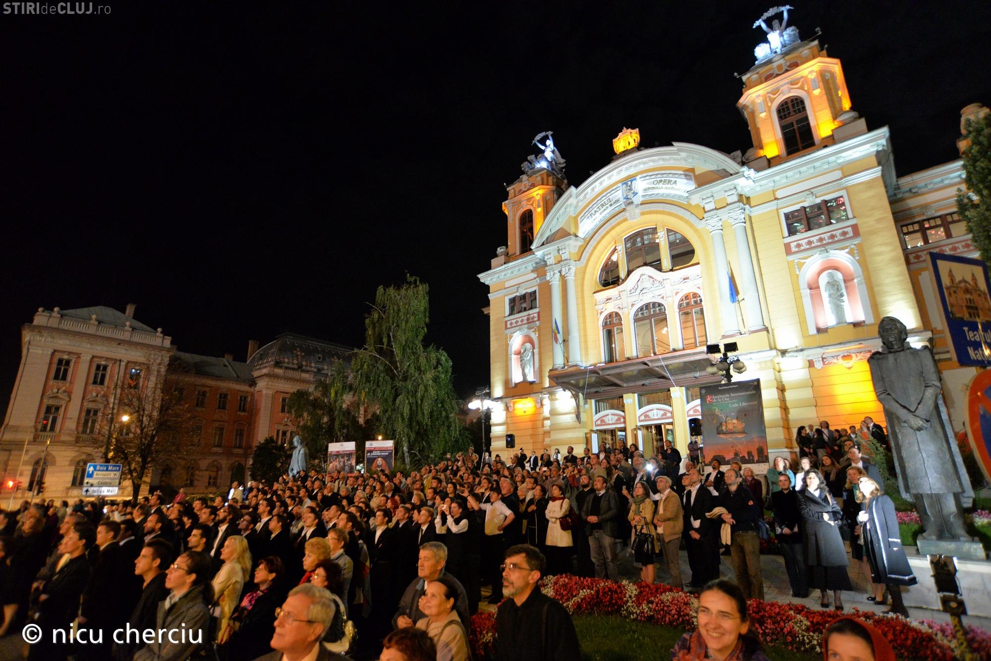 Opera Naţională din Cluj și-a pus numele pe clădirea Teatrului Național ...