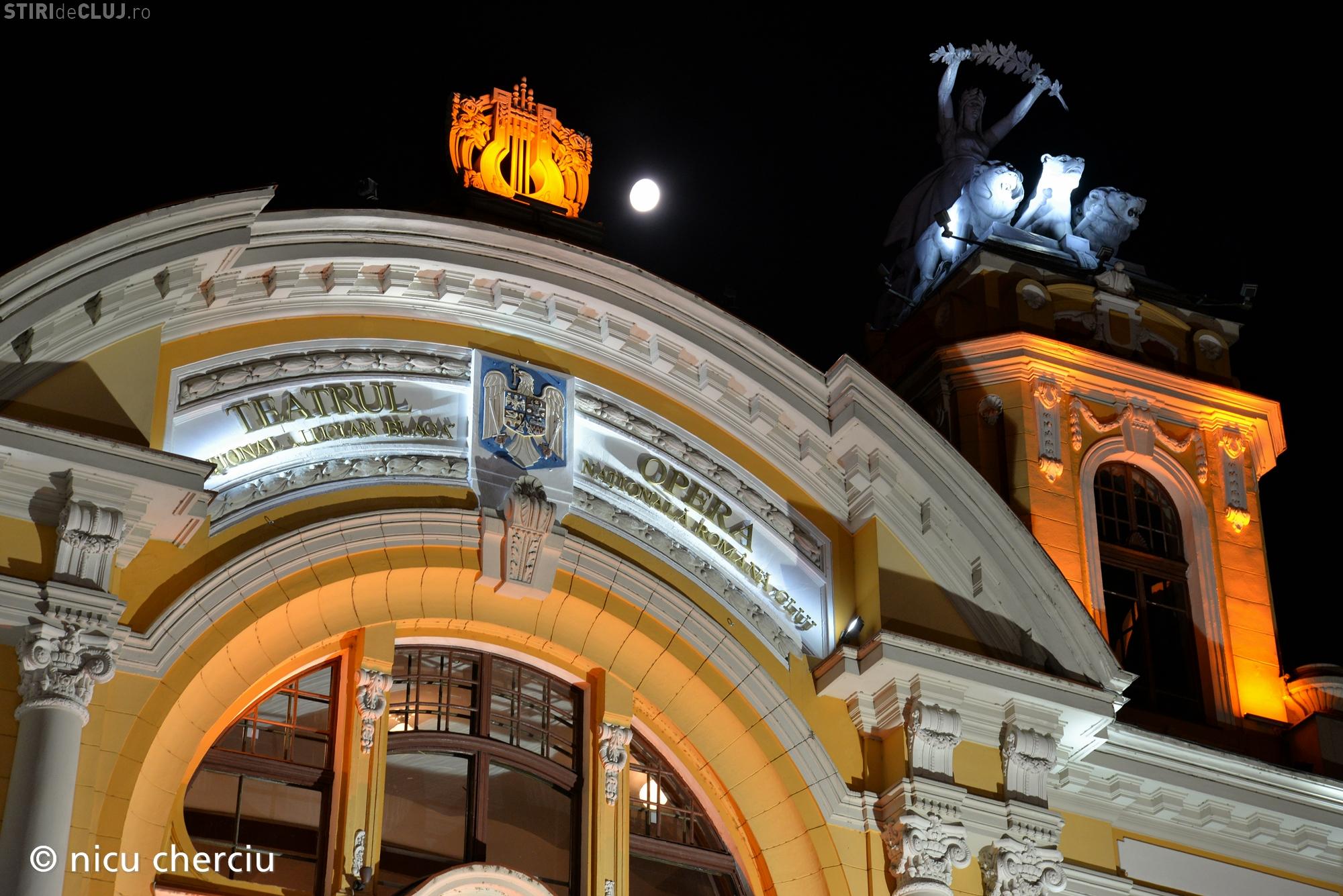 Opera Naţională din Cluj și-a pus numele pe clădirea Teatrului Național ...