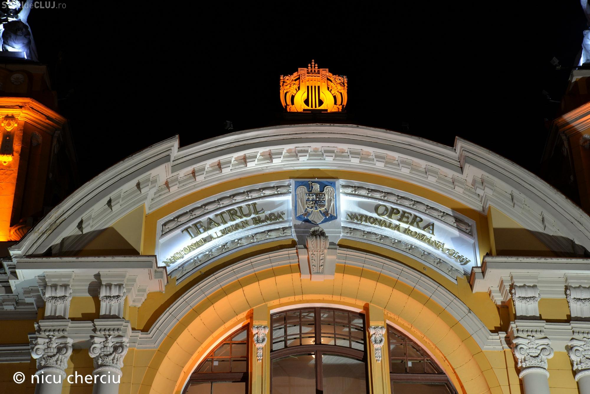 Opera Naţională din Cluj și-a pus numele pe clădirea Teatrului Național ...