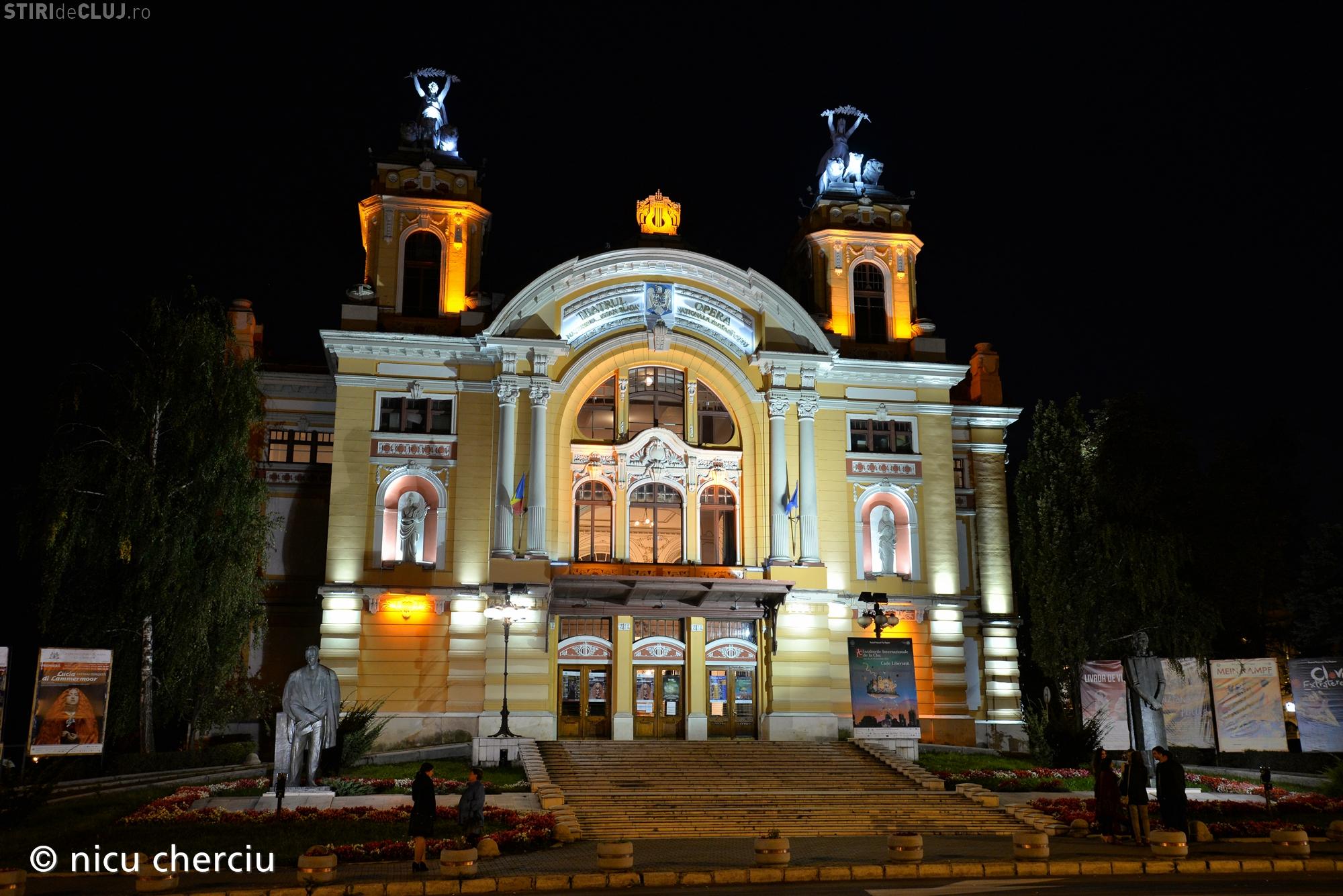 Opera Naţională din Cluj și-a pus numele pe clădirea Teatrului Național ...