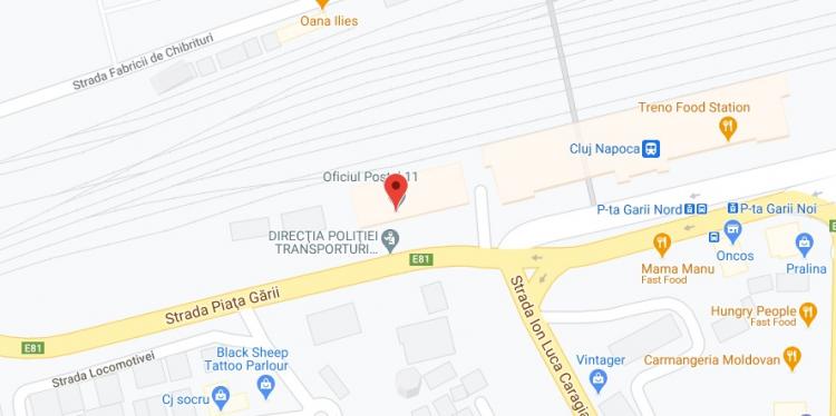 Oficiul Postal 11, Cluj-Napoca - Contact, număr de telefon, adresa ...