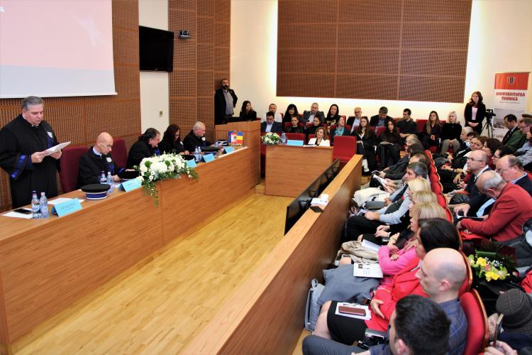 Titlul de Doctor Honoris Causa al Universității Tehnice din Cluj-Napoca ...