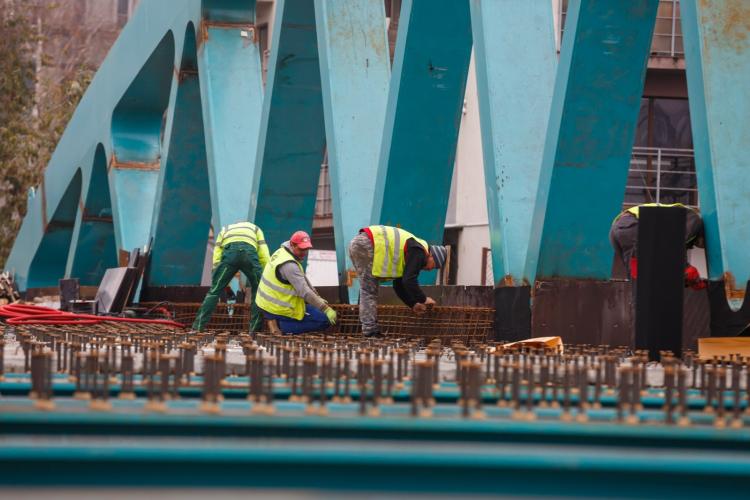 Podul Portelanului va fi finalizat in acest an. Boc: Stadiul lucrarilor ...