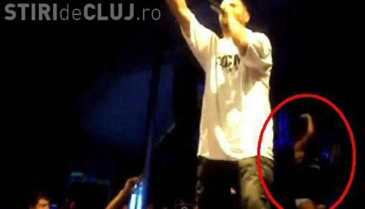 Ombladon a aruncat o tanara de pe scena VIDEO - Ştiri de Cluj