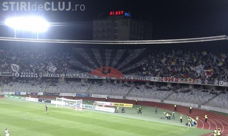 Un soare ALB NEGRU a rasarit pe Cluj Arena! Coregrafie senzationala a ...