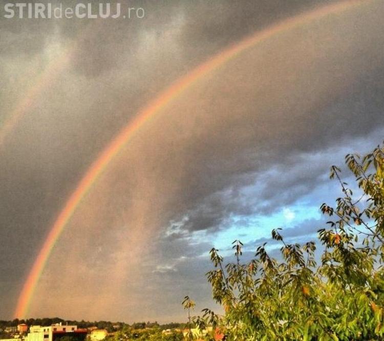 Curcubeul TOAMNEI la Cluj-Napoca - IMAGINE SUPERBĂ - Ştiri de Cluj