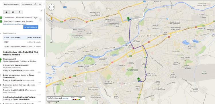 Transportul public din Cluj-Napoca e pe Google Maps Transit. VEZI ...