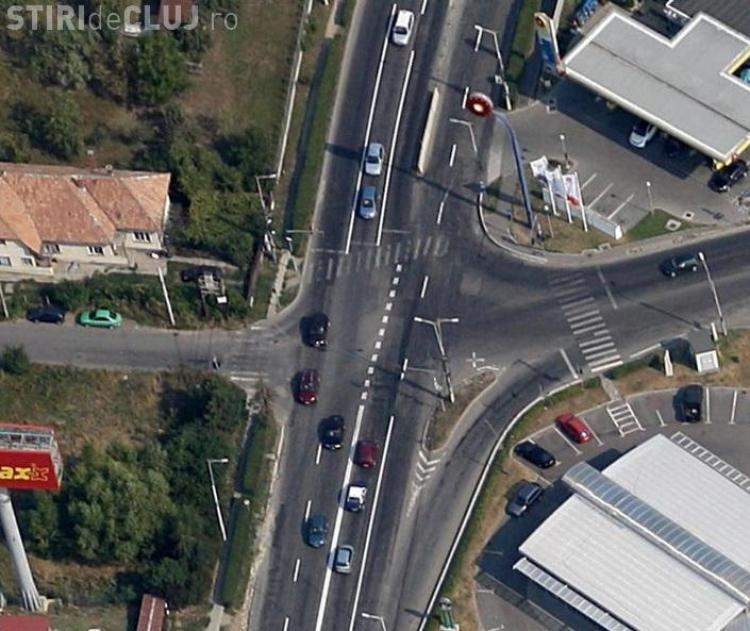 Sens giratoriu pe Calea Turzii la intersecția cu strada Bună Ziua ...